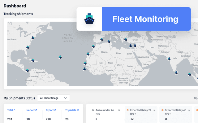 Real-Time Vessel Tracking | Tradlinx Ocean Visibility