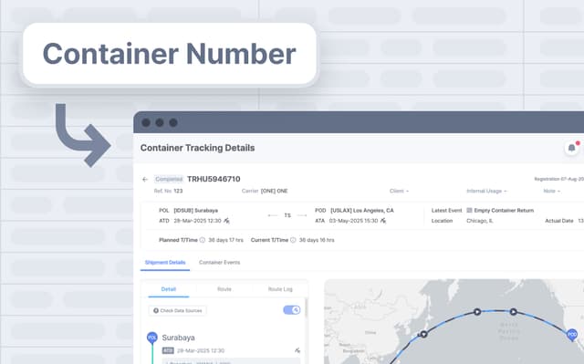 Real-Time Container Tracking | Tradlinx Ocean Visibility